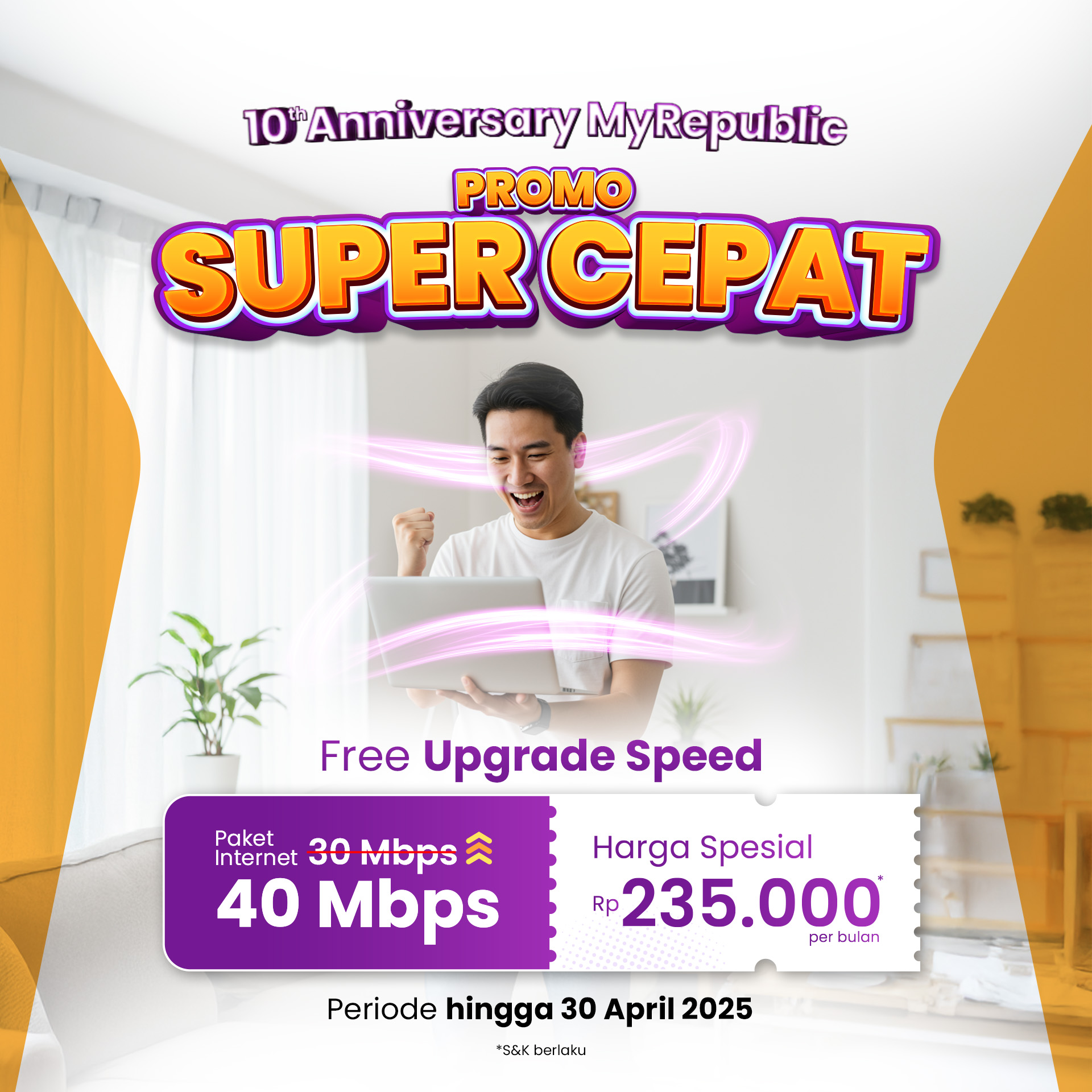 Paket MyRepublic - Wifi Rumah - MyRepublic Broadband Promo